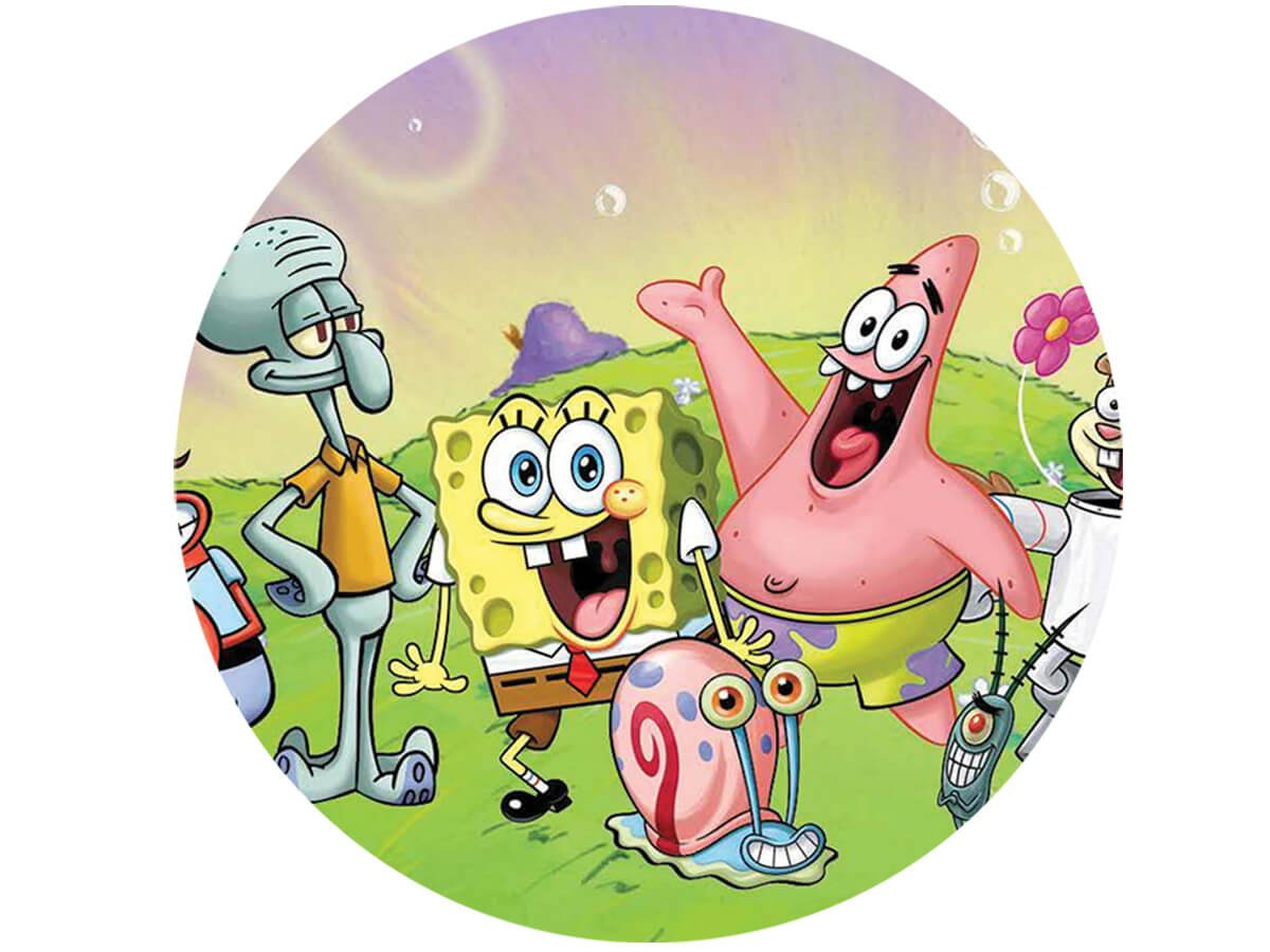 Spongebob decorative cake wafer - 20 cm | CAKE SUPPLIES \ OPŁATKI ...